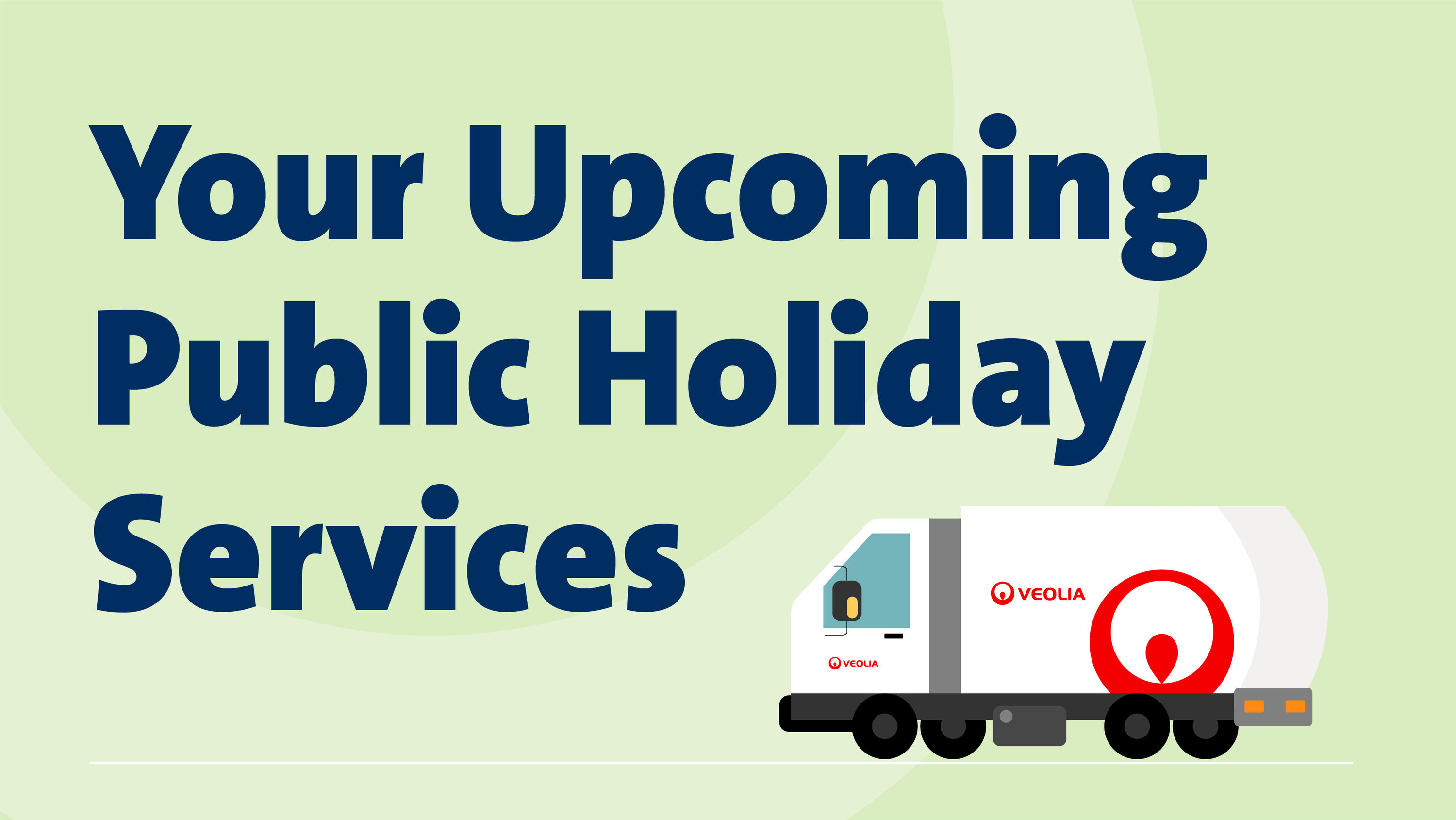 Veolia Holiday Operating Hours 2024/25